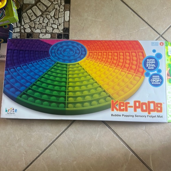ker-pops | Toys | Kerpopsbubble Popping Sensory Fidget Mat Used Round ...